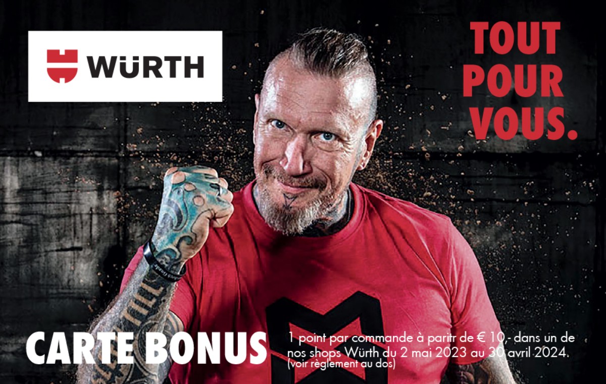 Carte bonus Shops | Würth Belux - Würth Belux